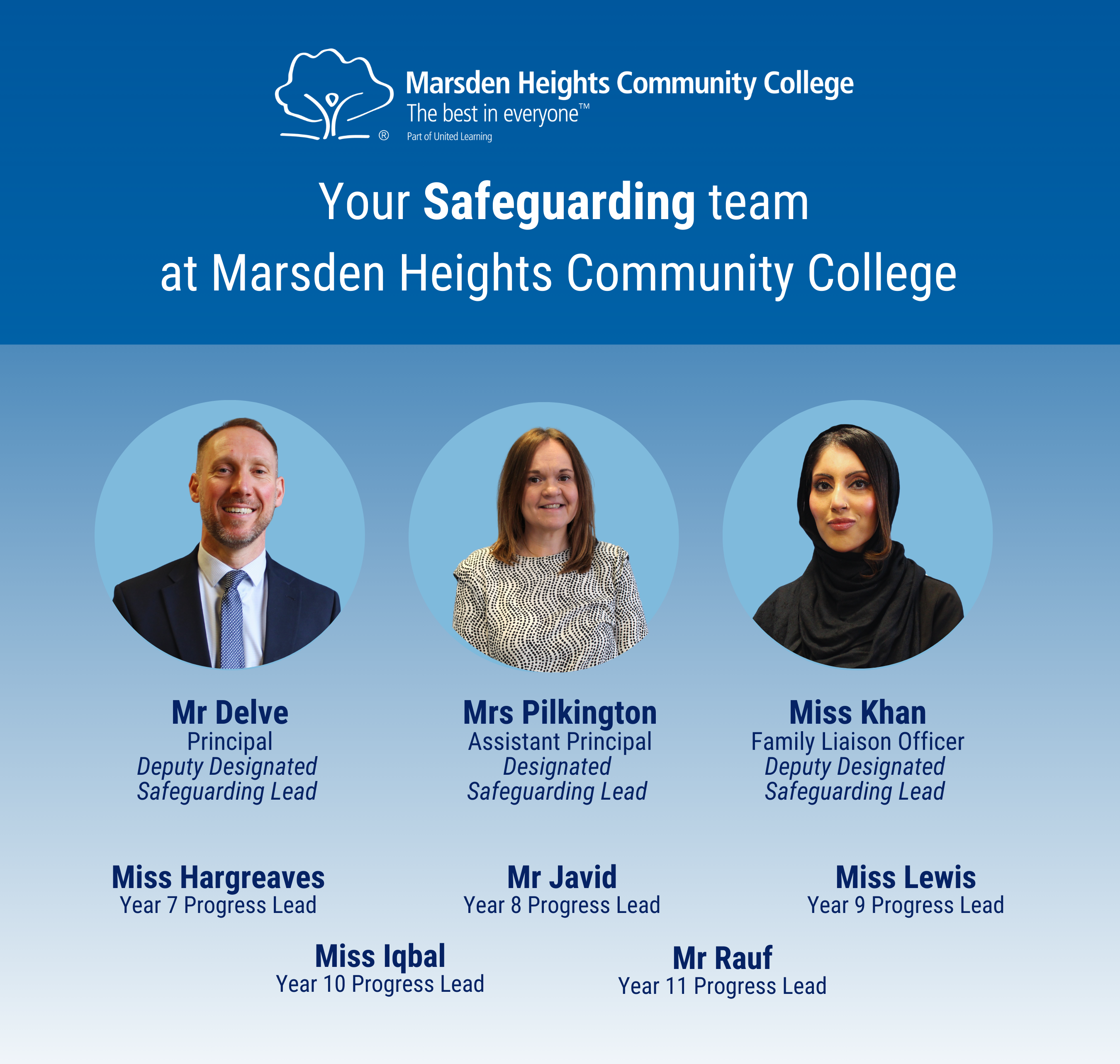 Marsden Heights Community College > Parents > Safeguarding